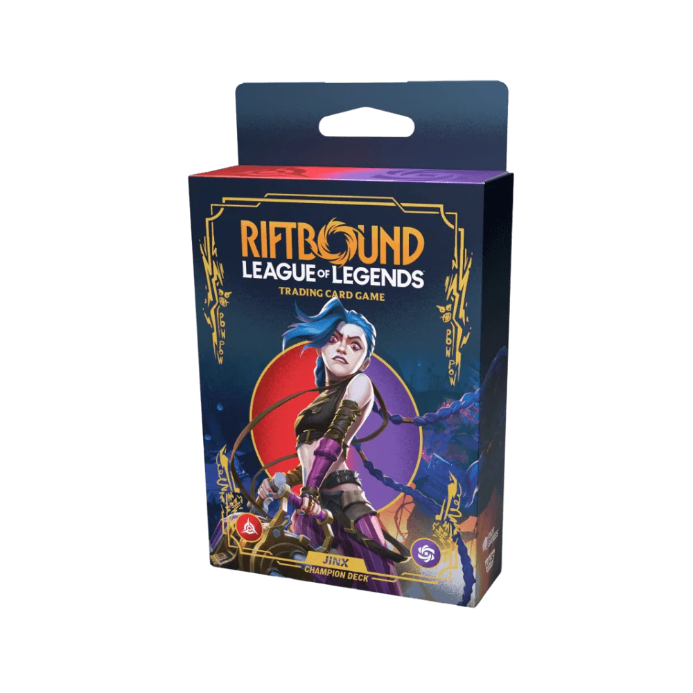 Riftbound: League of Legends TCG Origins Champion Deck – Jinx [Pré-ven ...